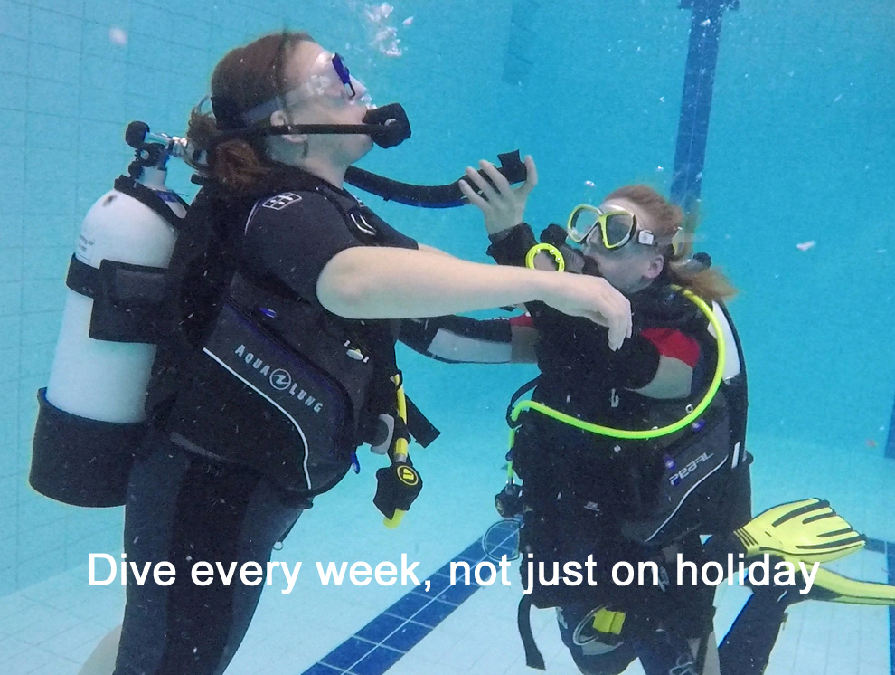 Eastcote Sub Aqua Club meet at Highgrove Swimming Pool
